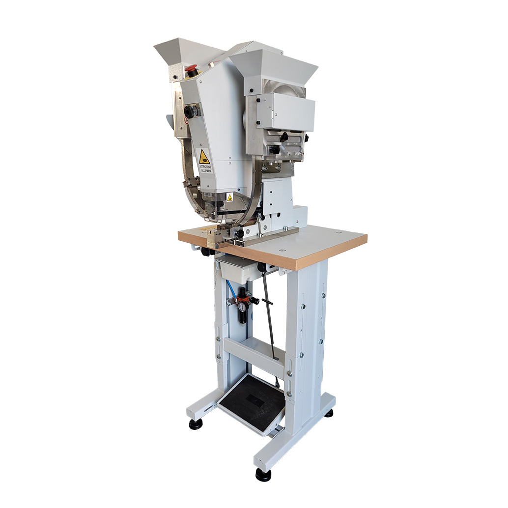 NEW STAR dual-feeder riveting machine • GMG snc di Gallinaro Lorenzo & C.