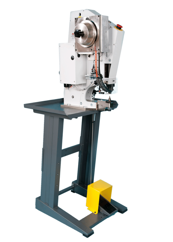 NEW GERP single-feeder riveting machine • GMG snc di Gallinaro Lorenzo & C.