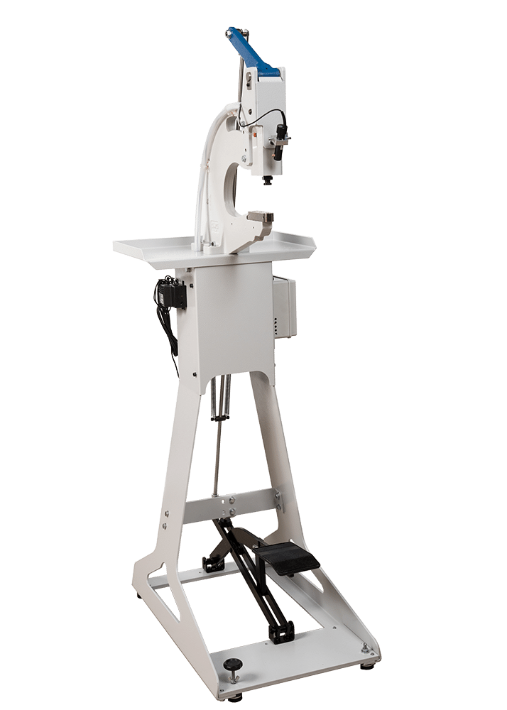 JET 250 foot press for leather goods • GMG snc di Gallinaro Lorenzo & C.